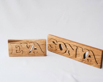 Scroll saw letters | Etsy