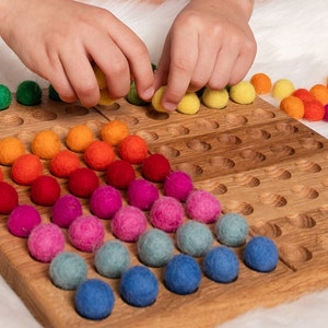 Hundred Board With Numbers 1-100 Child Gift for Kids Learning Numbers ...