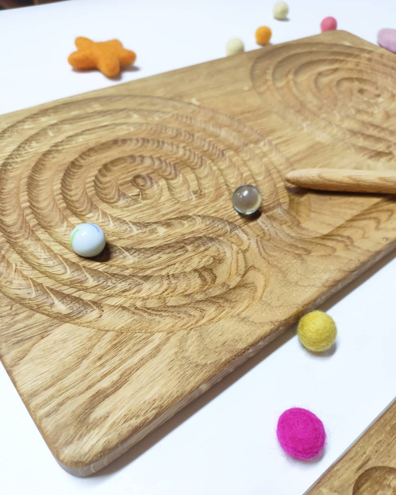 Reversible Interhemispheric Prewriting Tracing Board, Wooden Maze ...