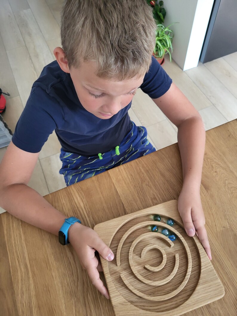 Hölzernes Labyrinth labyrinth Spiel Lernspielzeug Geschenk für Kinder ...