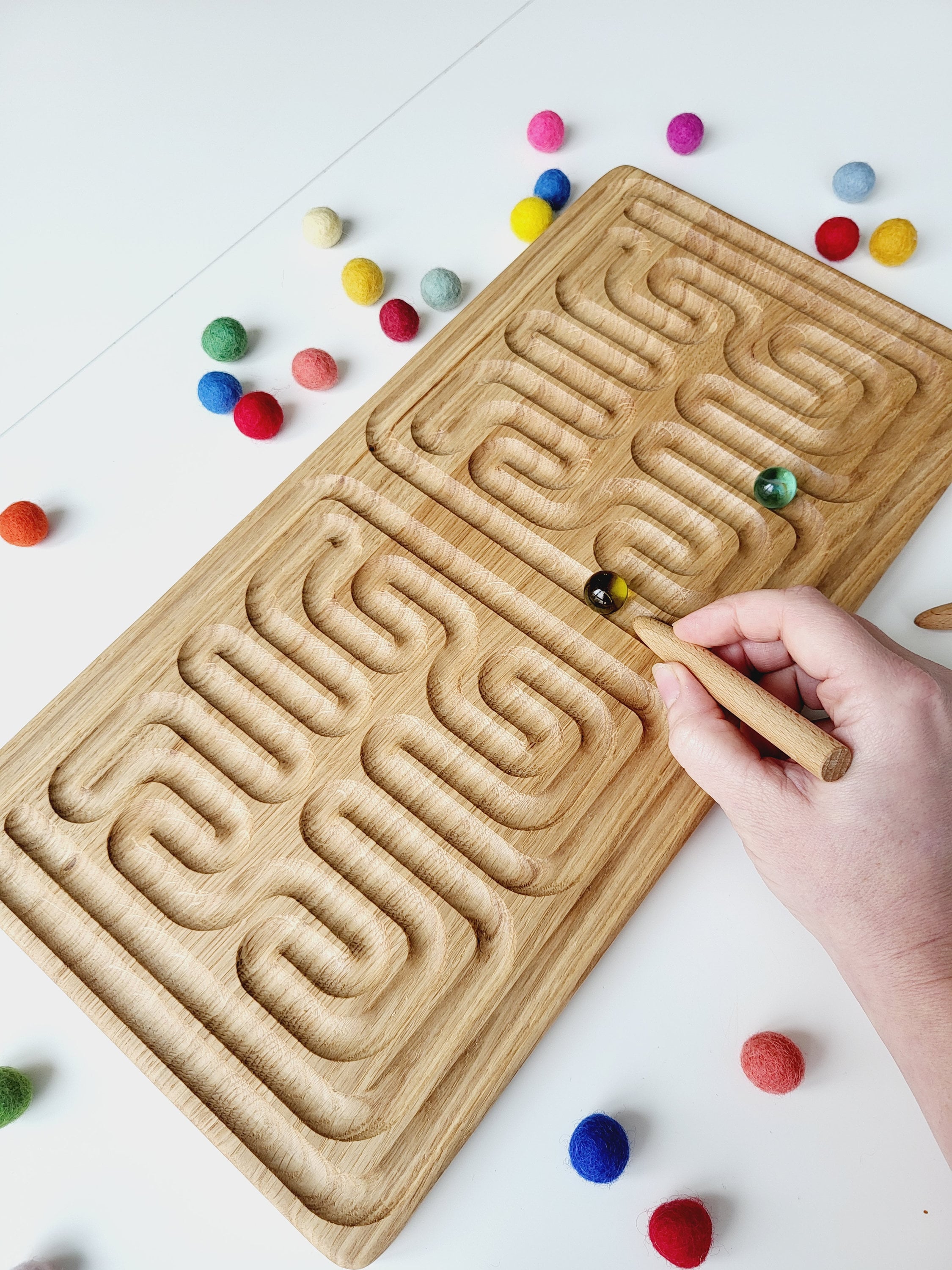 Montessori Prewriting Tracing Board Interhemispheric Activity for Fine ...