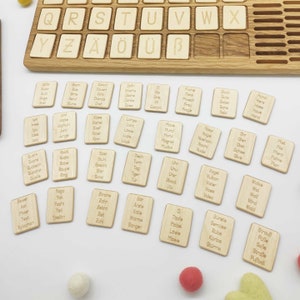 Waldorf German Alphabet Letters Cards Gift for Kids Montessori ...