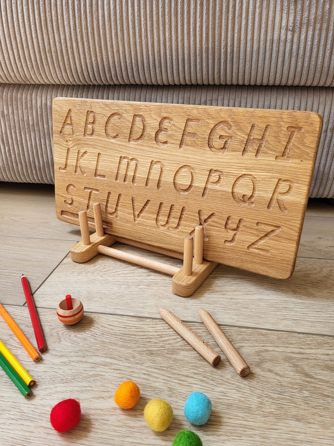 English Alphabet Pre-cursive Tracing Board Reversible Lowercase ...