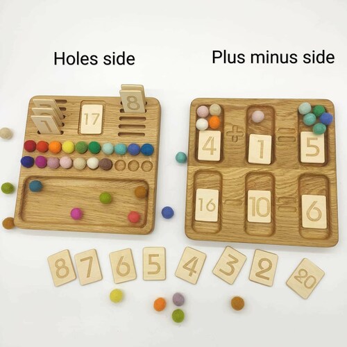 Hundred Board Montessori 100 Frame Preschool Math Games 100 | Etsy