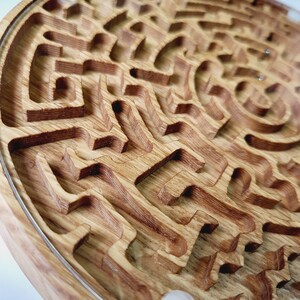 Gift for Kids for Adults Double-sided Labyrinth Maze Family Game Night ...