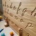 Montessori Alphabet Cursive Tracing Board Reversible Lowercase ...