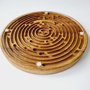 Gift for Kids for Adults Double-sided Labyrinth Maze Family Game Night ...