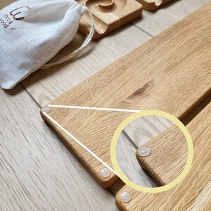 Wooden Marble Run WATERFALL Race Marble Track Machine Winding Track Set ...