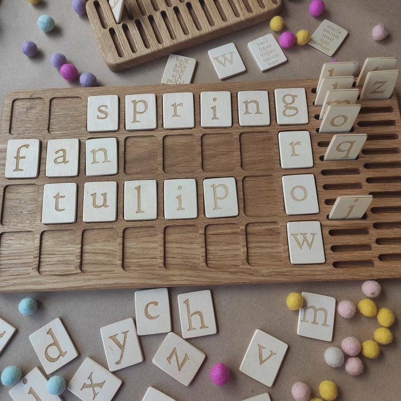 English Alphabet Big Board With Lowercase Letters Cards and - Etsy