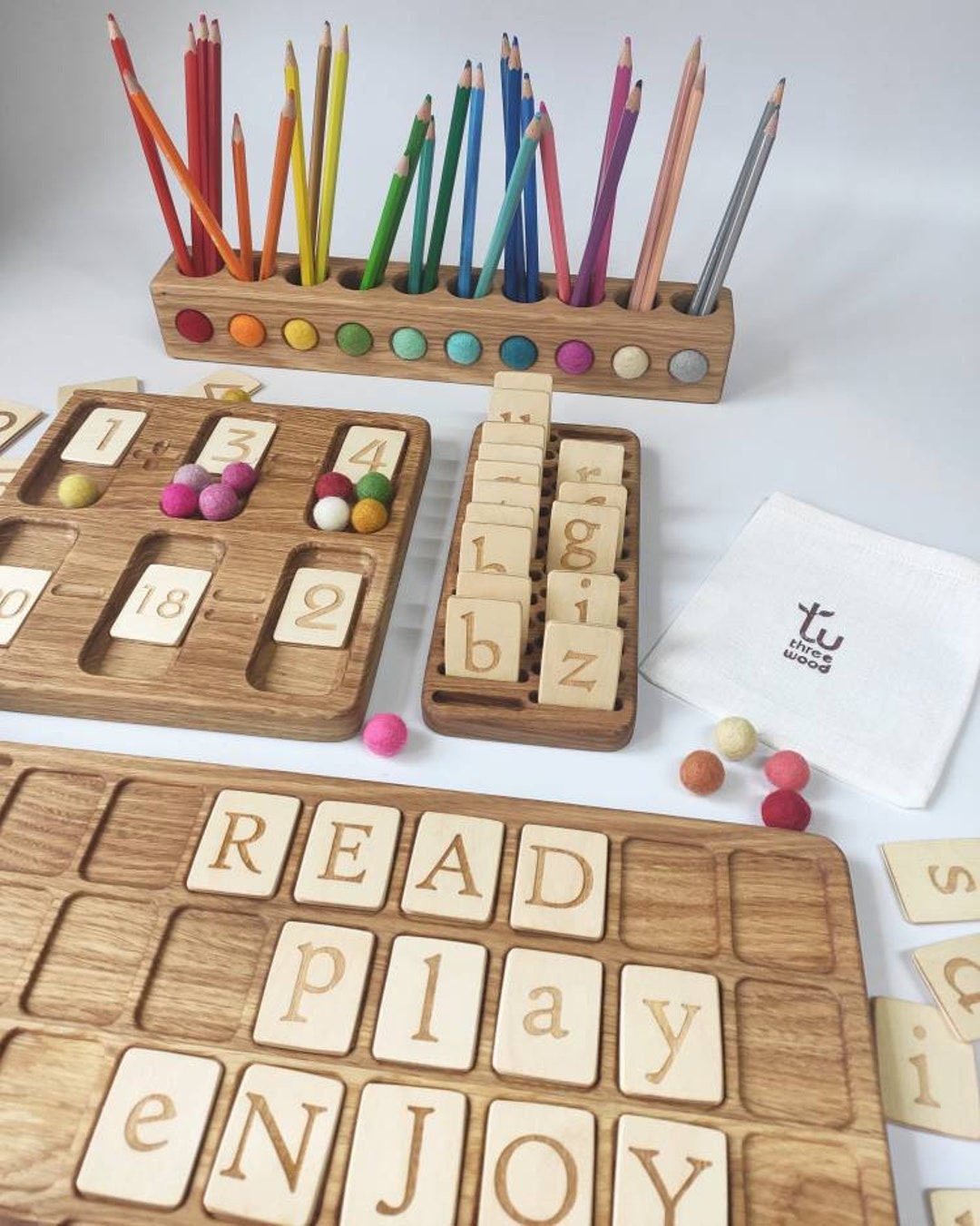 Gift Box for Kids Set of Reversible Math Board With Cards - Etsy