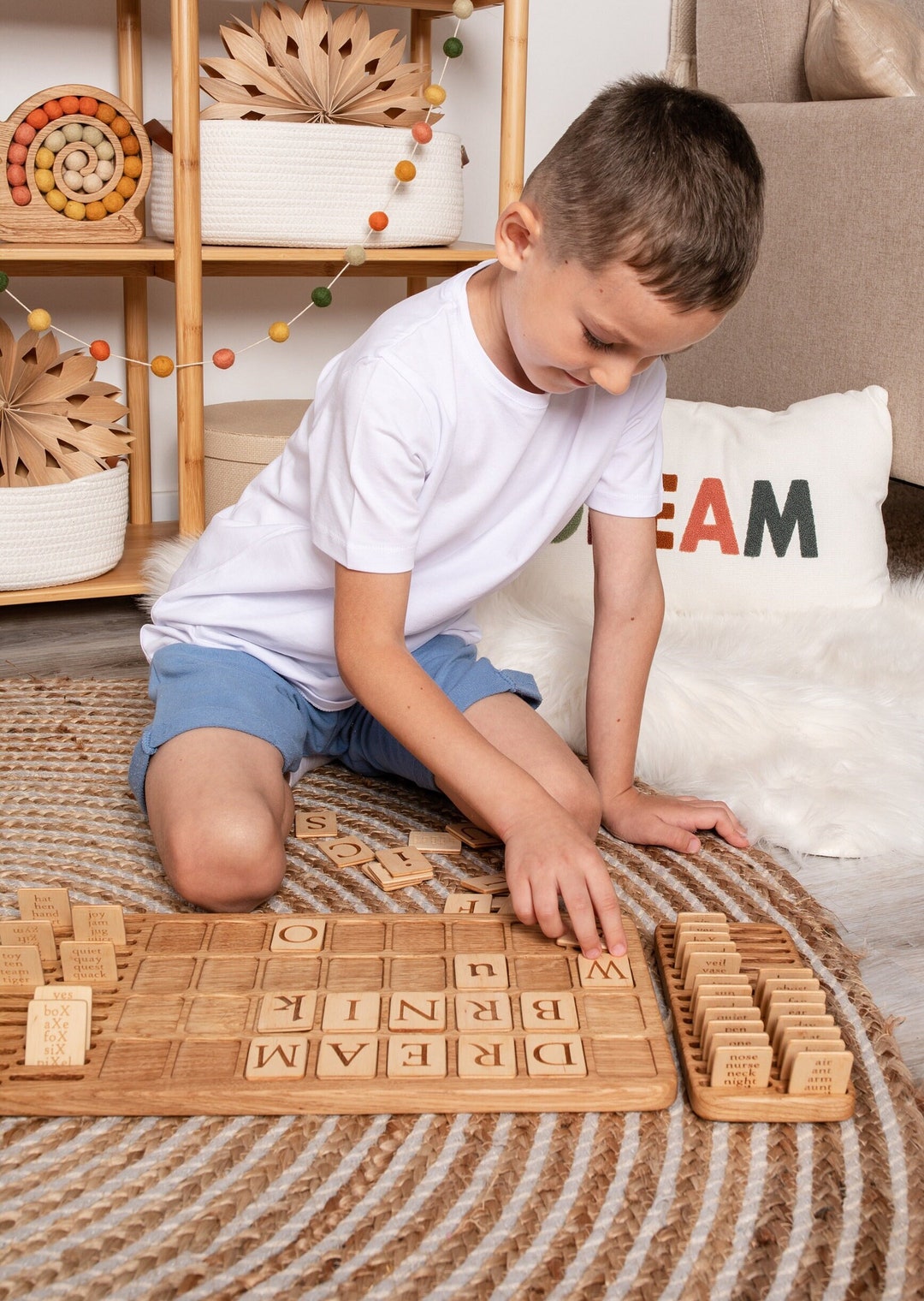 Learning and School Montessori English Alphabet Big Board With ...