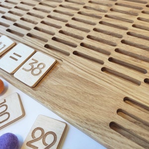 Numbers Cards 1-100 With Board Hundred Learning Addition Subtraction ...