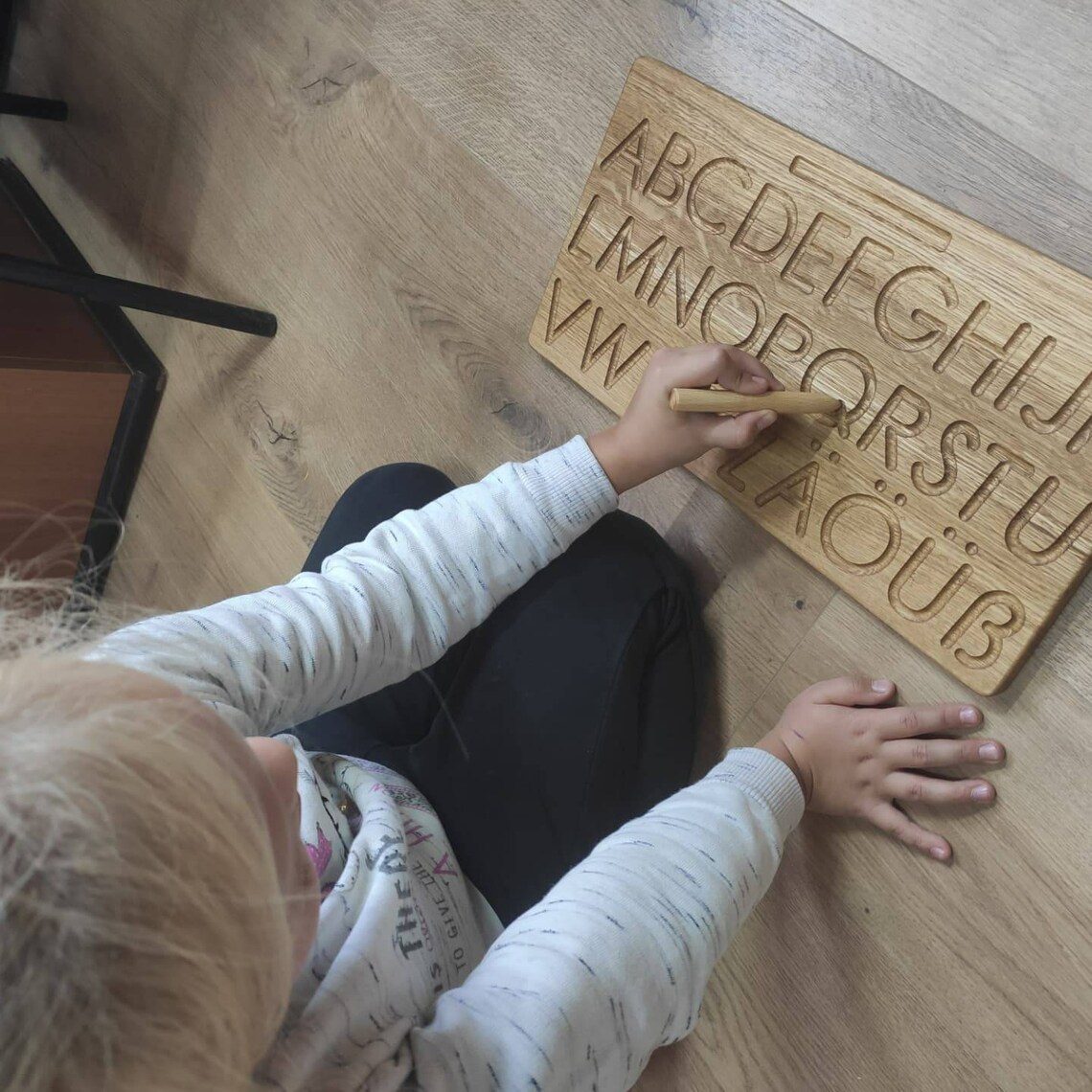 German Alphabet Reversible Tracing Board With Printed - Etsy