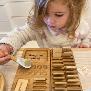 Math Board With a Set of 1-10 Numbered Facing Cards Birthday Gifts ...