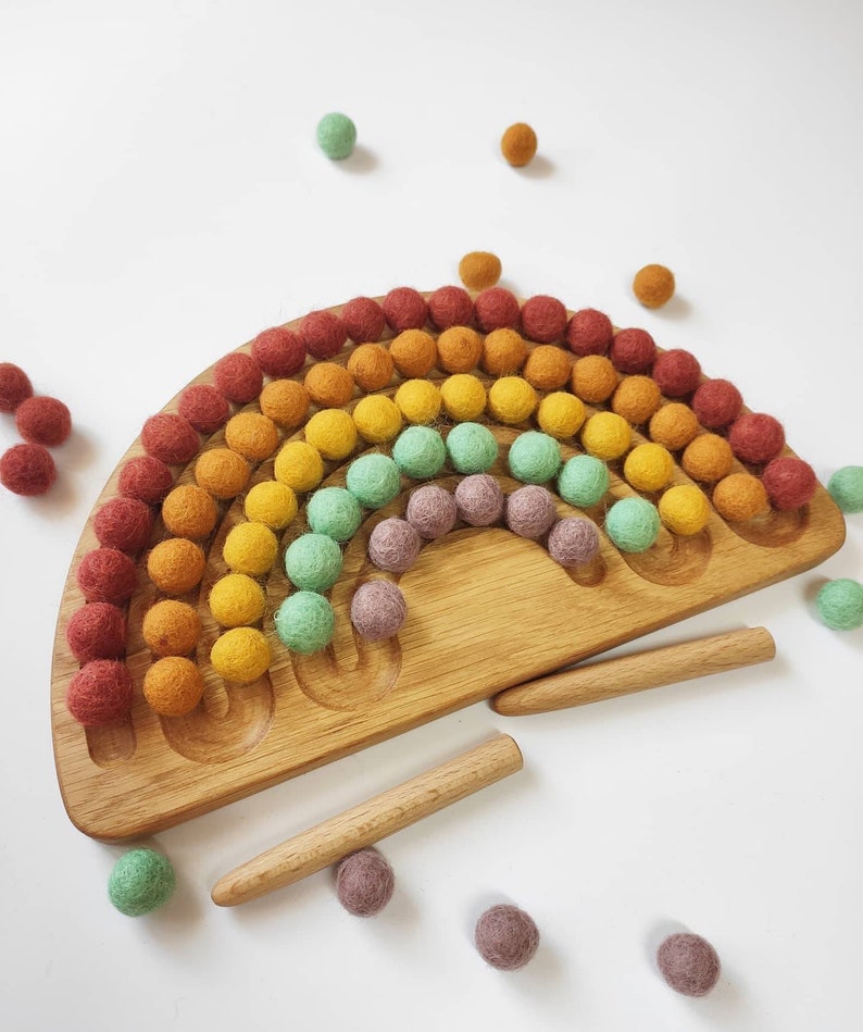 Rainbow tracing board with 5 stripes | Etsy