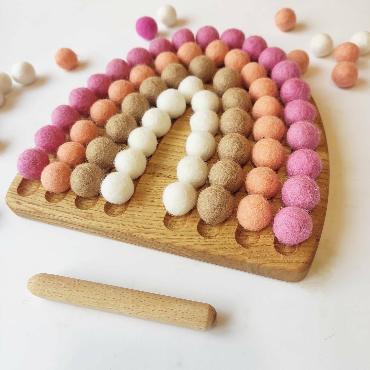 Rainbow Tracing Board Fine Motor Skills Toddler Activity - Etsy