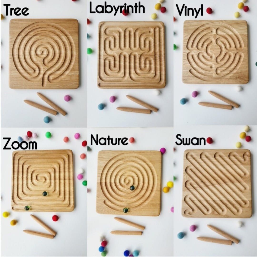 Prewriting Reversible Tracing Board Meditation Relaxation Finger ...