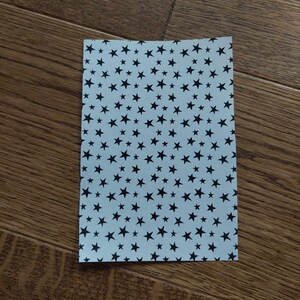 Black Moon and Stars Polymer Clay Image Transfer Sheet - Celestial ...