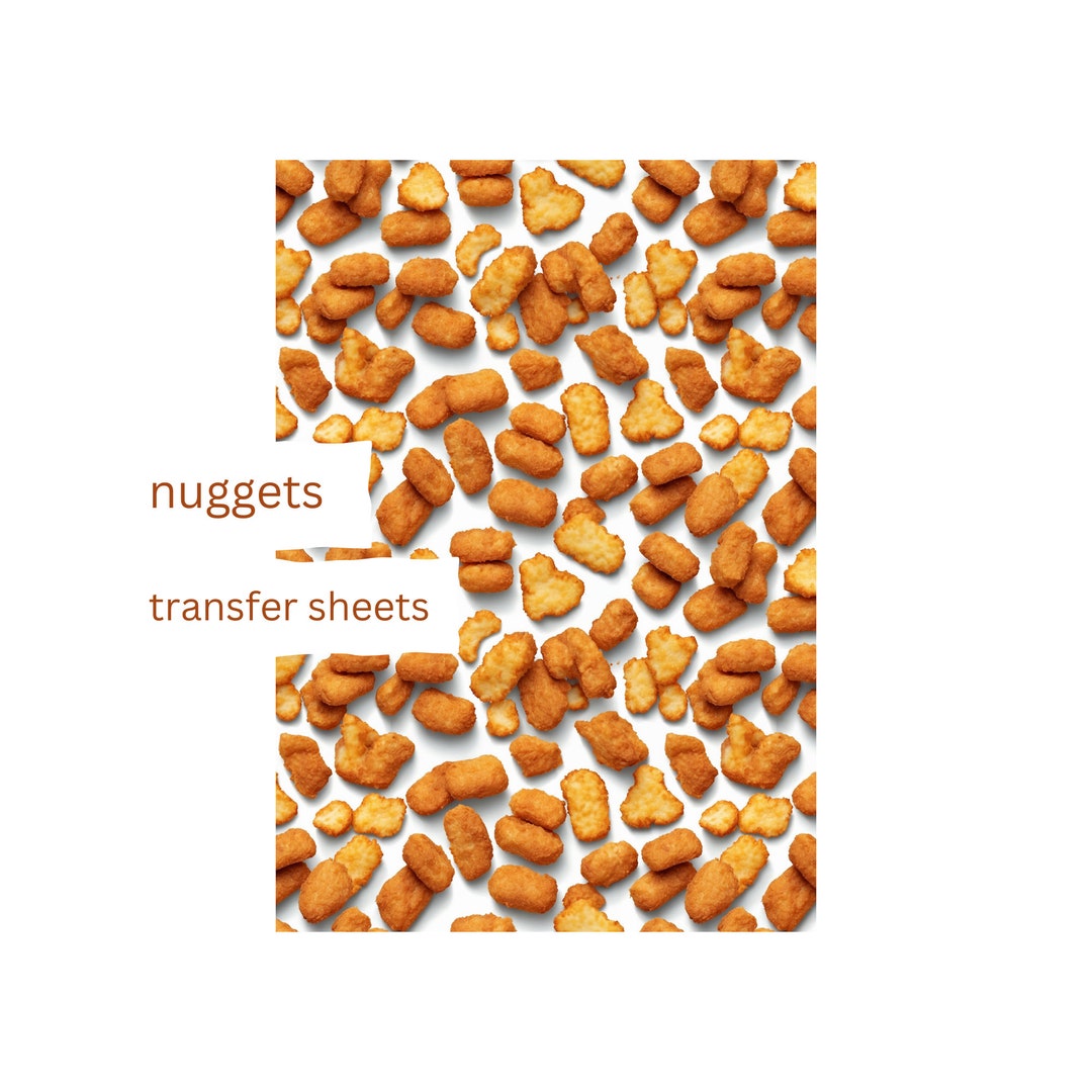 Chicken Nuggets Polymer Clay Image Transfer Sheet - Etsy