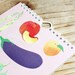 Seasonal Fruit and Veg Calendar in A5 and A4, Perpetual Calendar ...
