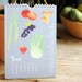 Seasonal Fruit and Veg Calendar in A5 and A4, Perpetual Calendar ...