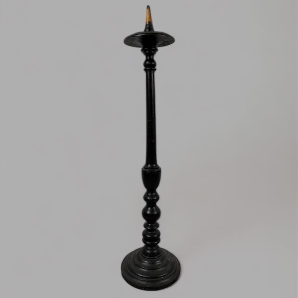 Black Candlestick - Etsy