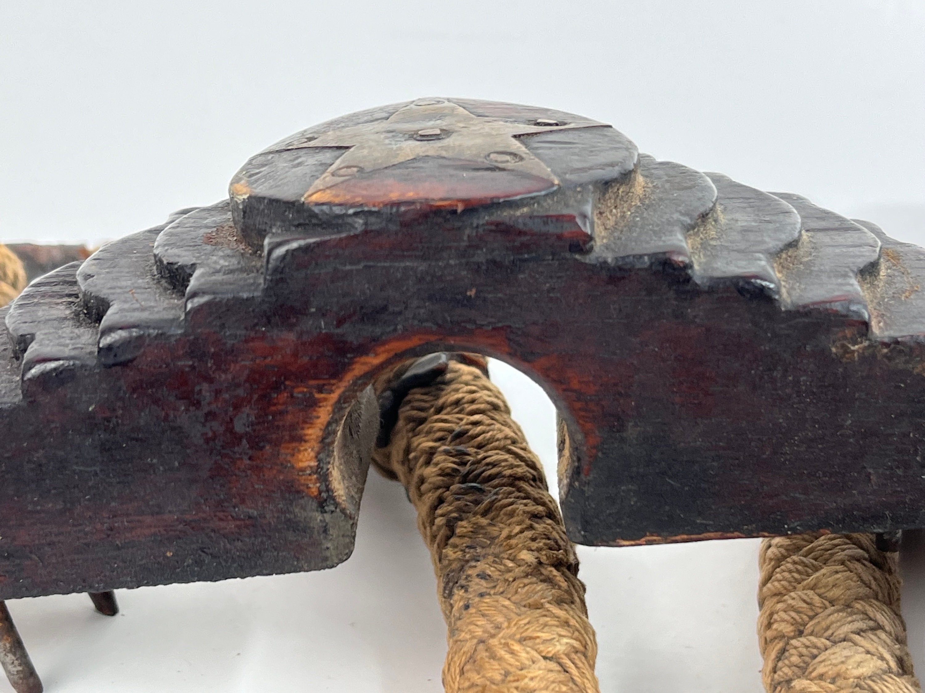 A Fine Pair of 19th Century Sailor's Sea Chest Beckets, Antique Beckets ...