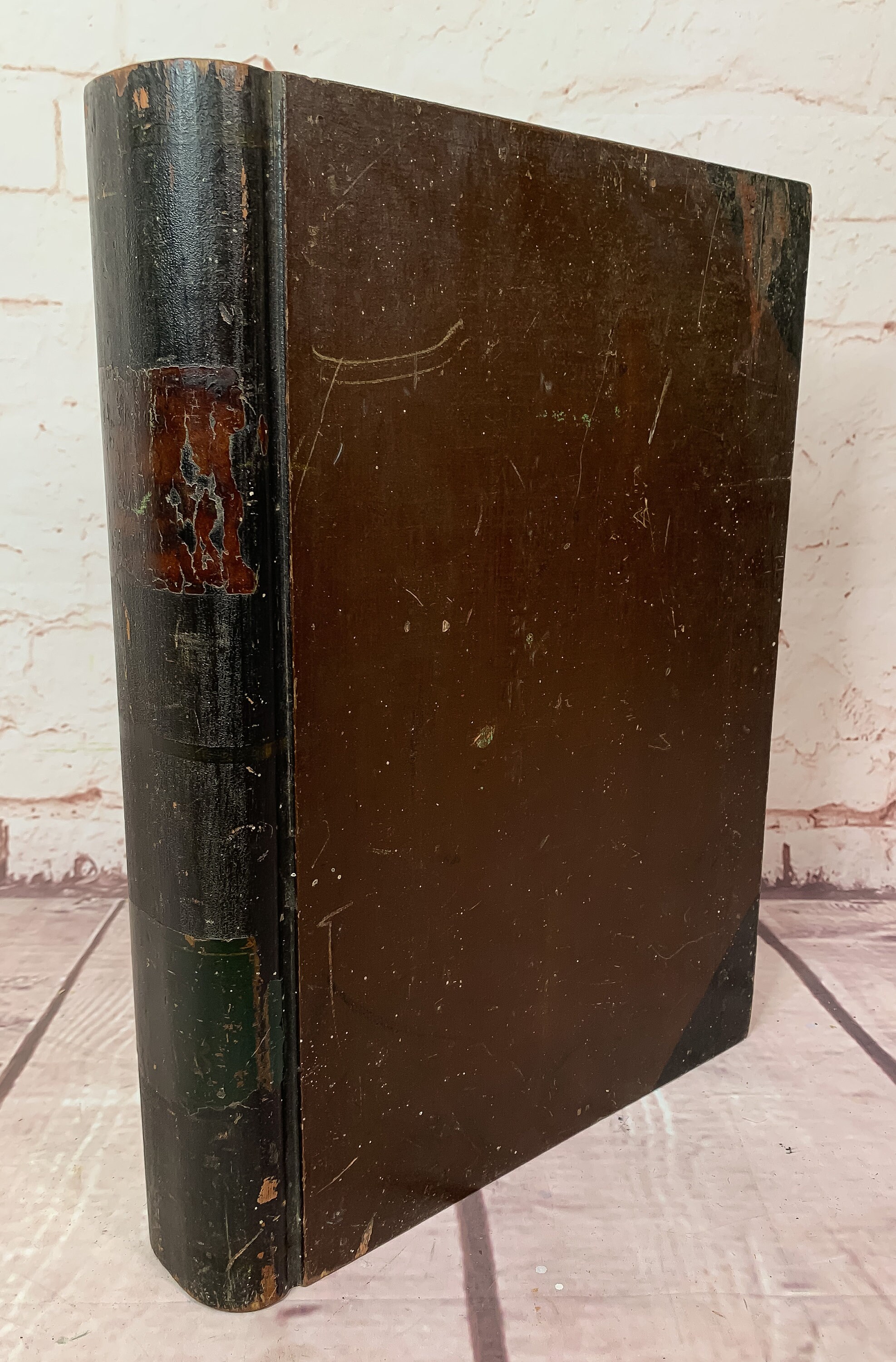 Antique Document Wooden Box With Owner’s Name, Antique Wood Box ...