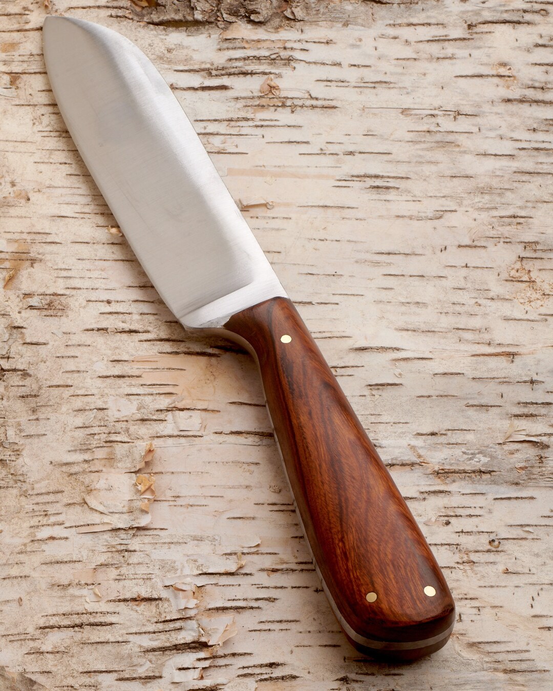 Custom Utility/petty Knife 1095 High Carbon Steel With Desert Ironwood ...