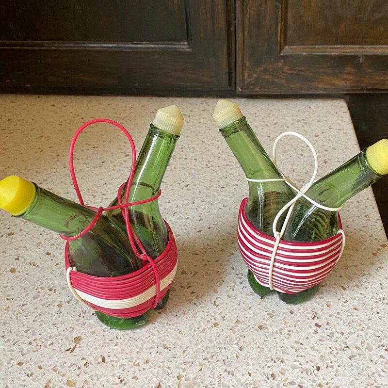 Retro Cruet Set - Etsy
