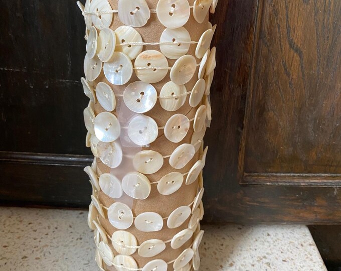 10 FT Button Garland. Mother Pearl Button Foot Garland. Xmas Tree ...
