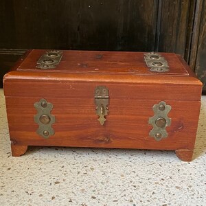 Rectangular Treasure Chest/box With Storage Compartment. - Etsy
