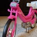 1980s Hot Pink Barbie Bike. Mattel Doll Bicycle With Wicker Basket ...