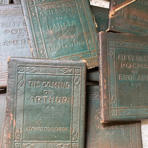 Antique Mini Books. Classic Leather Library Corp. Wilde, Kipling ...