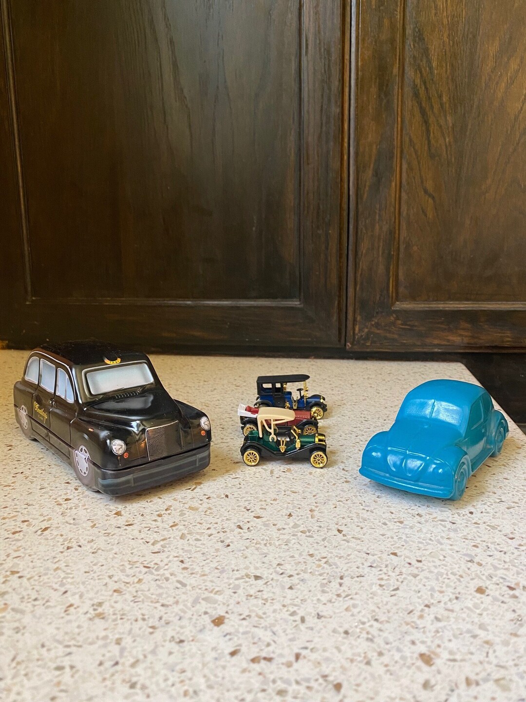 Vintage Collectible Car Assortment. Avon Aftershave Bottle, Bentley Tin ...