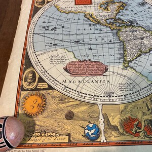 Old World Map. John Speed 1627 New World Map. New & Accurat Map of ...
