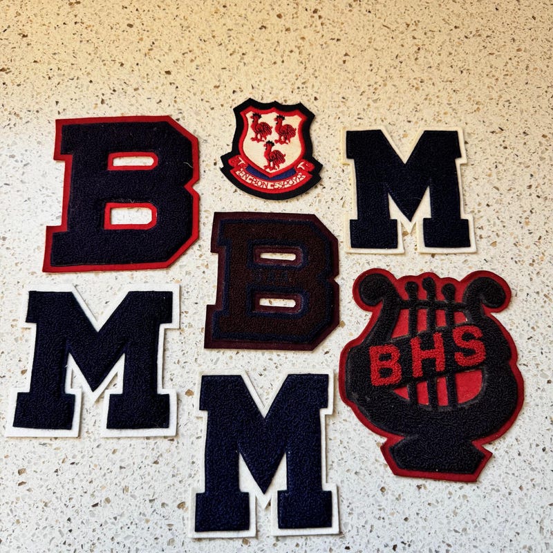 High School Letters Patch - Etsy