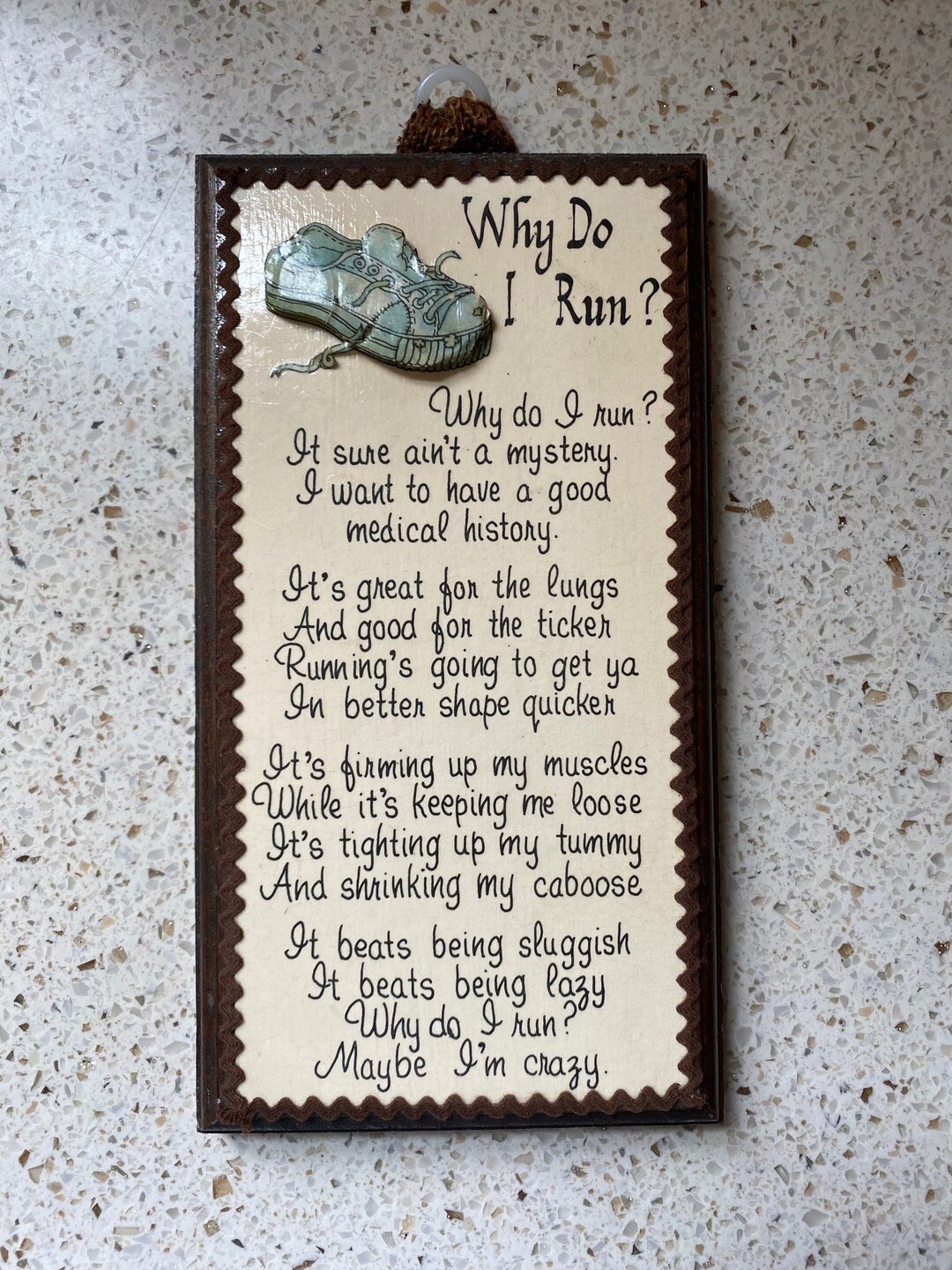 Retro Runner's Poem. Funny Jogger's Poem. Retro Runner's Gift. Running ...