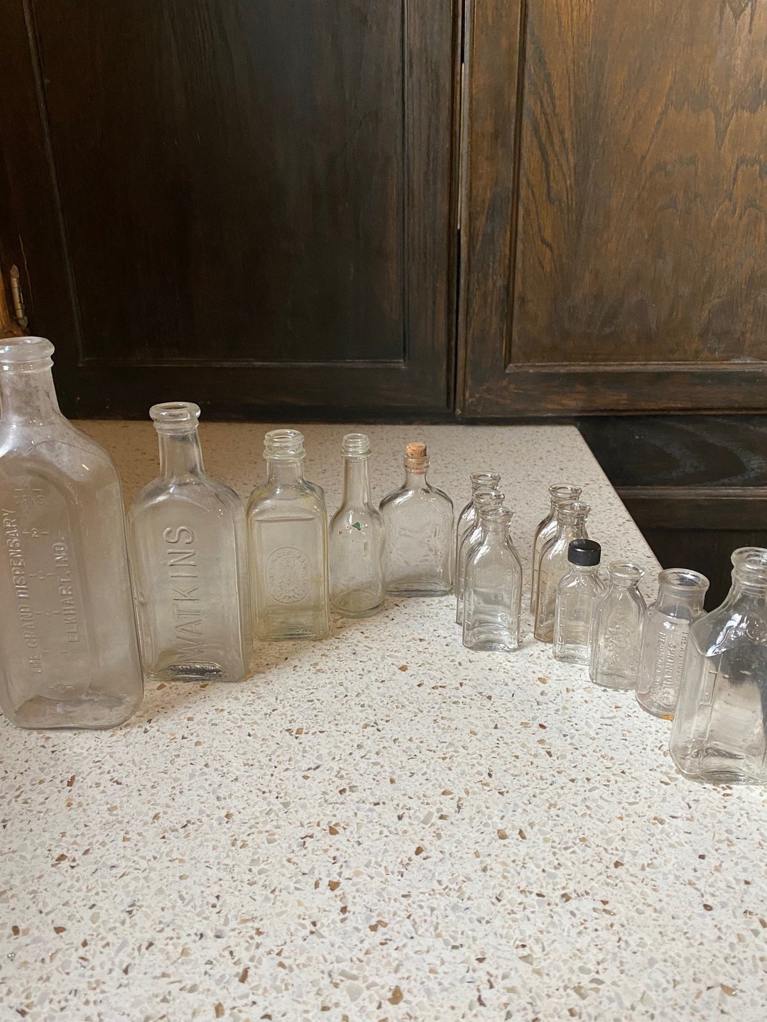 Old Embossed Bottle. Collectible Advertising Bottles. Small/medium ...