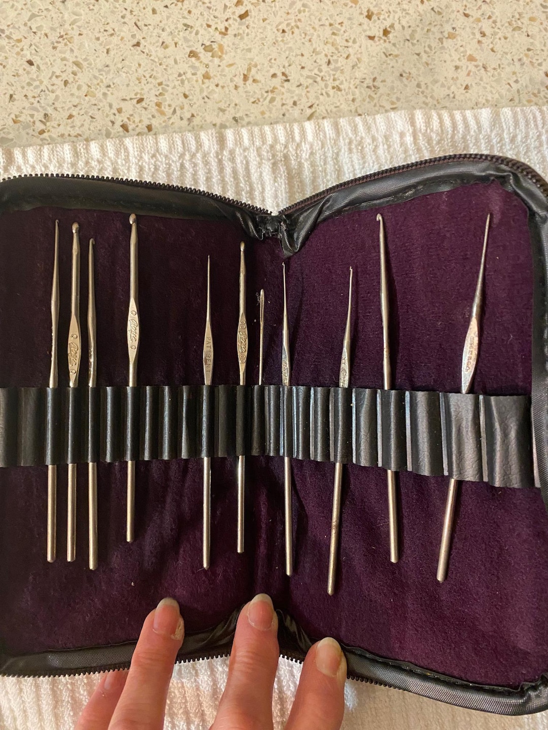 Tatting/crochet Hook. Vintage Crochet/tatting Hooks. Susan Bates, Boye ...