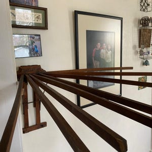 Antique Drying Rack. Beauty Wood Drying Rack. Wall Hung Drying Rack ...