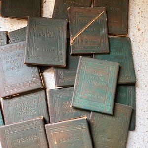 Antique Mini Books. Classic Leather Library Corp. Wilde, Kipling ...