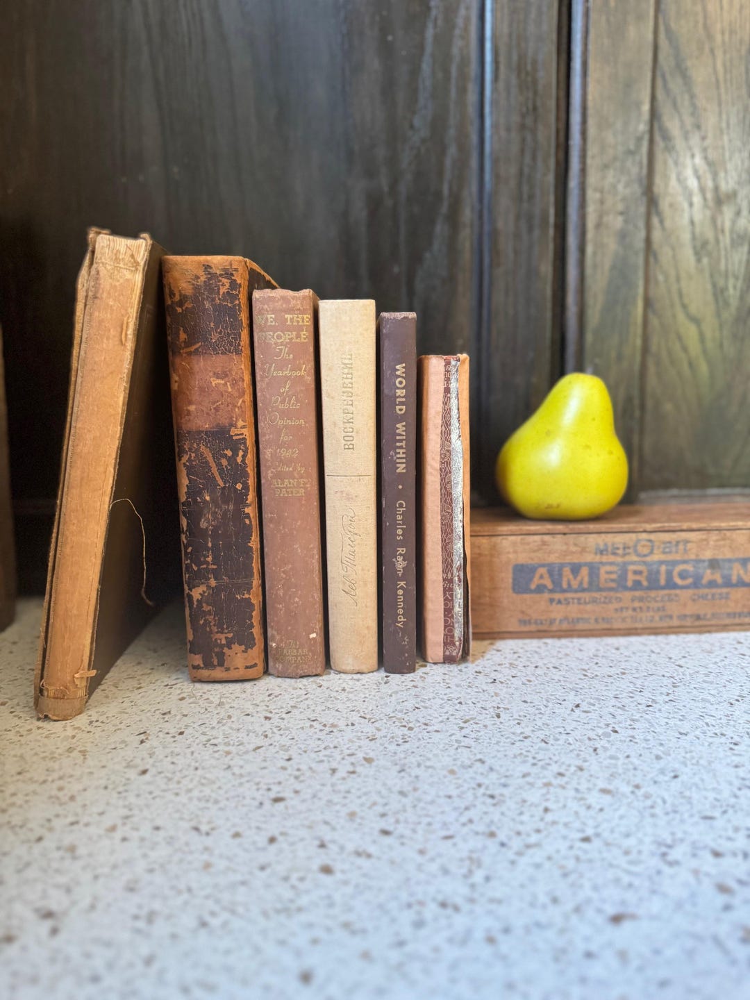 5 Old Tan Books. Russian Tolstoy. 1500s Education. We the People. World ...