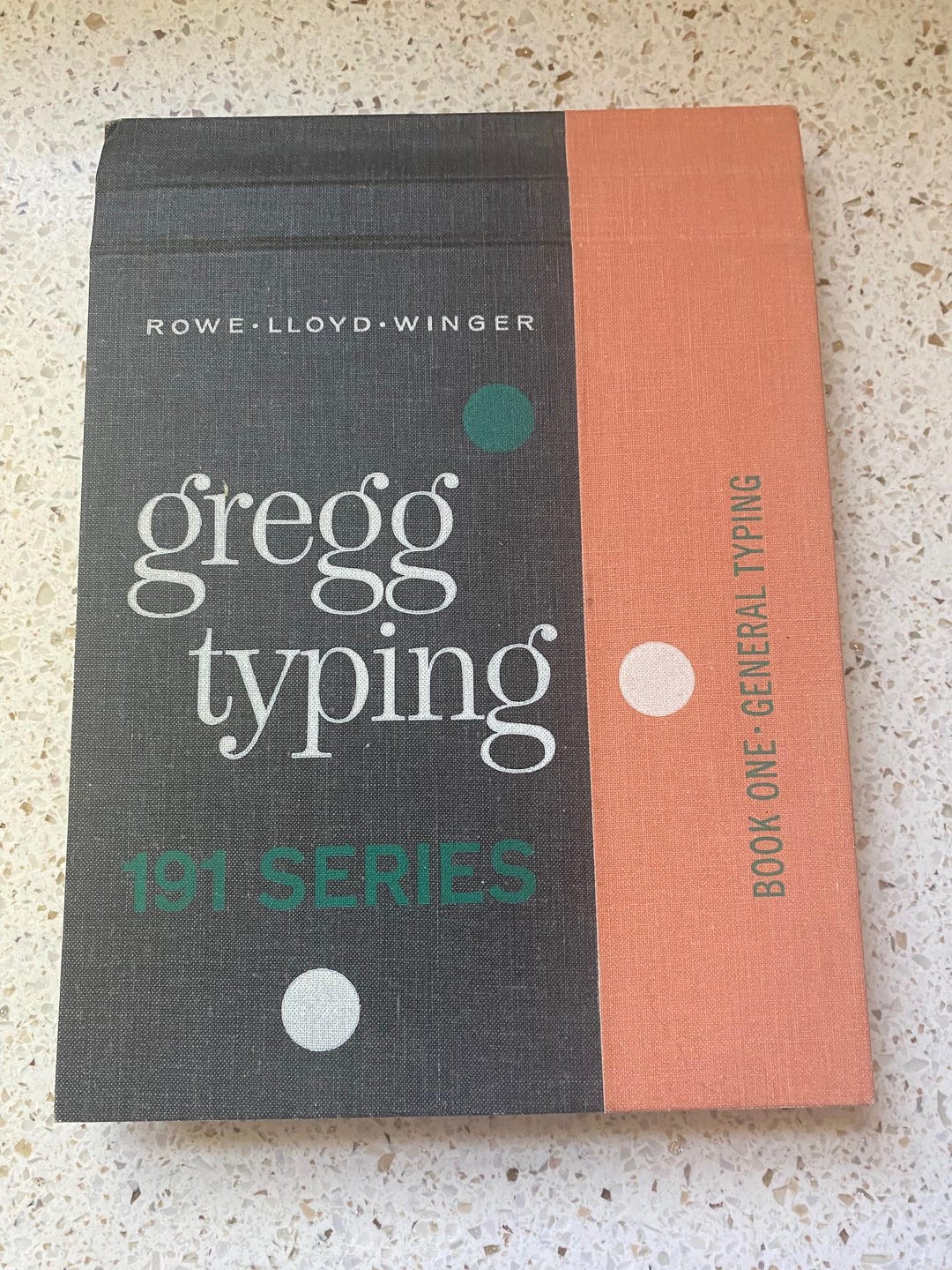 Gregg Typing Manual. Gregg Typing Book One. Collectible Vintage Learn ...