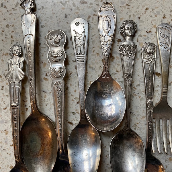 Vintage Baby Spoon - Etsy