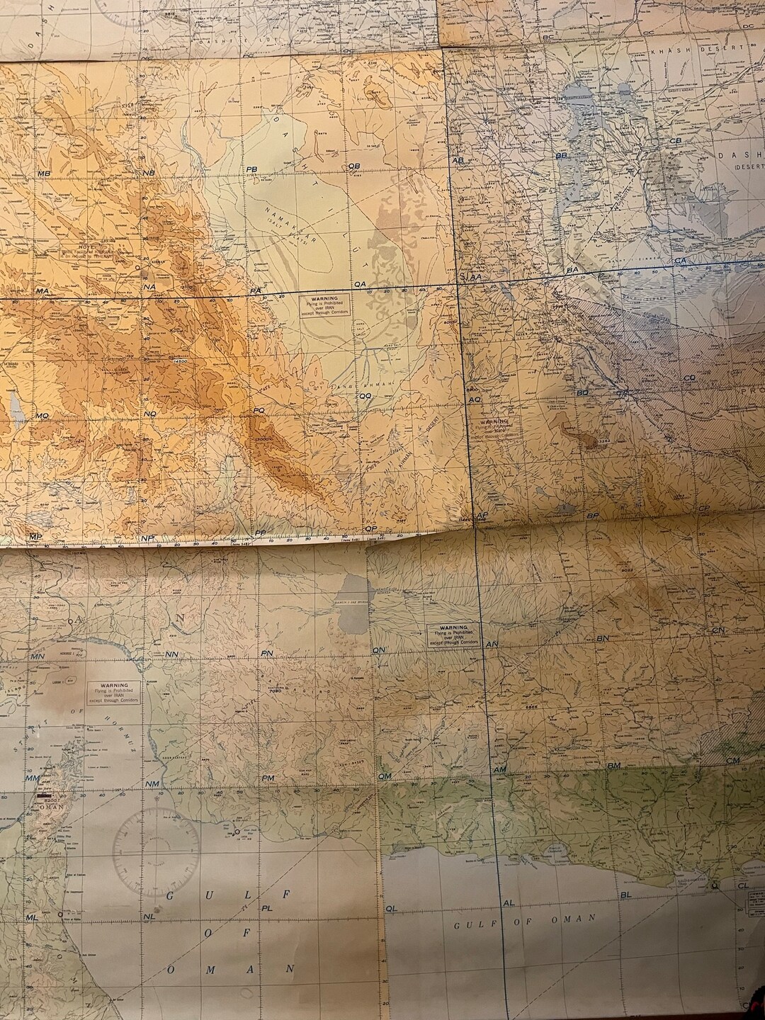 Colgar mapa de Irán. Mapa escolar de Irán. Decoración de la - Etsy México