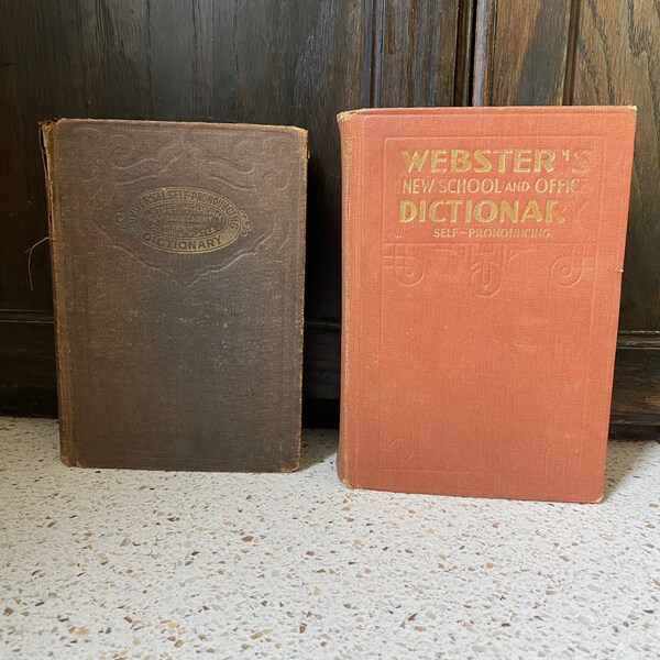 Antique Dictionary - Etsy