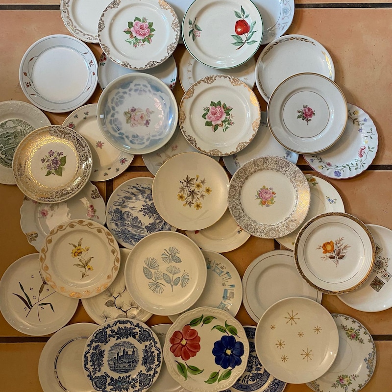 Vintage China Plate - Etsy