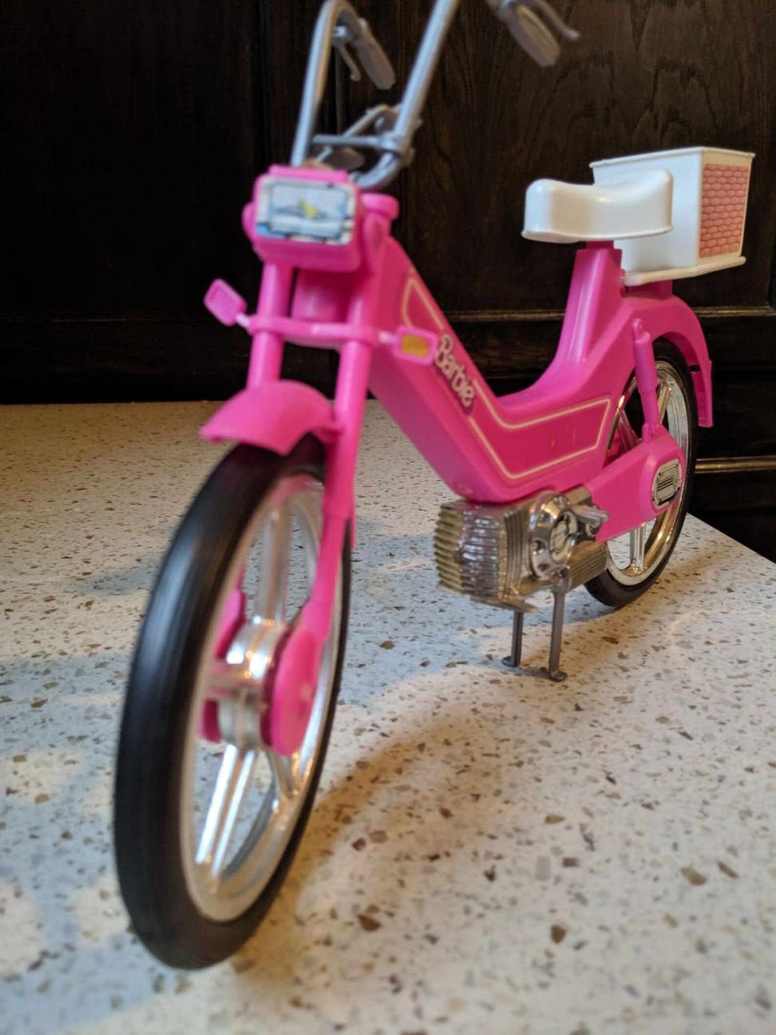 1980s Hot Pink Barbie Bike. Mattel Doll Bicycle With Wicker | Etsy
