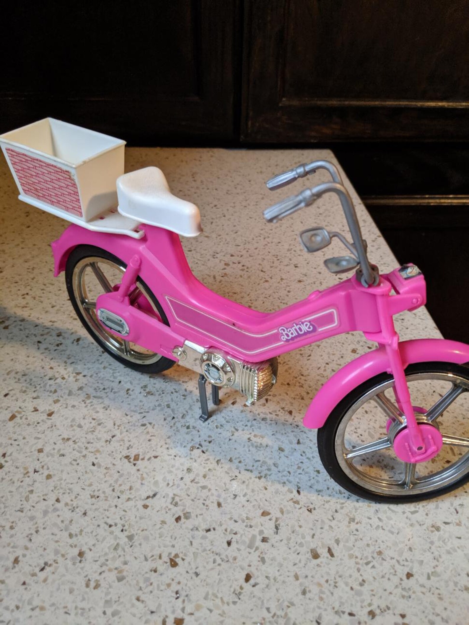 1980s Hot Pink Barbie Bike. Mattel Doll Bicycle With Wicker | Etsy
